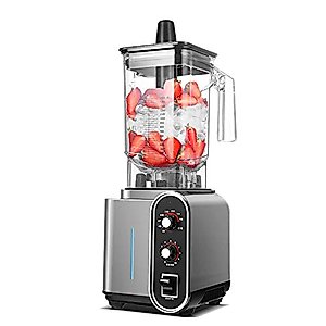 PZJ-Blender Smoothie Makers, BPA Free Portable Blending Bottle (1500ml) for Baby Food, Frozen Fruit, Vegetables, Ice, Shakes, Stainless Steel Blades, 2200W