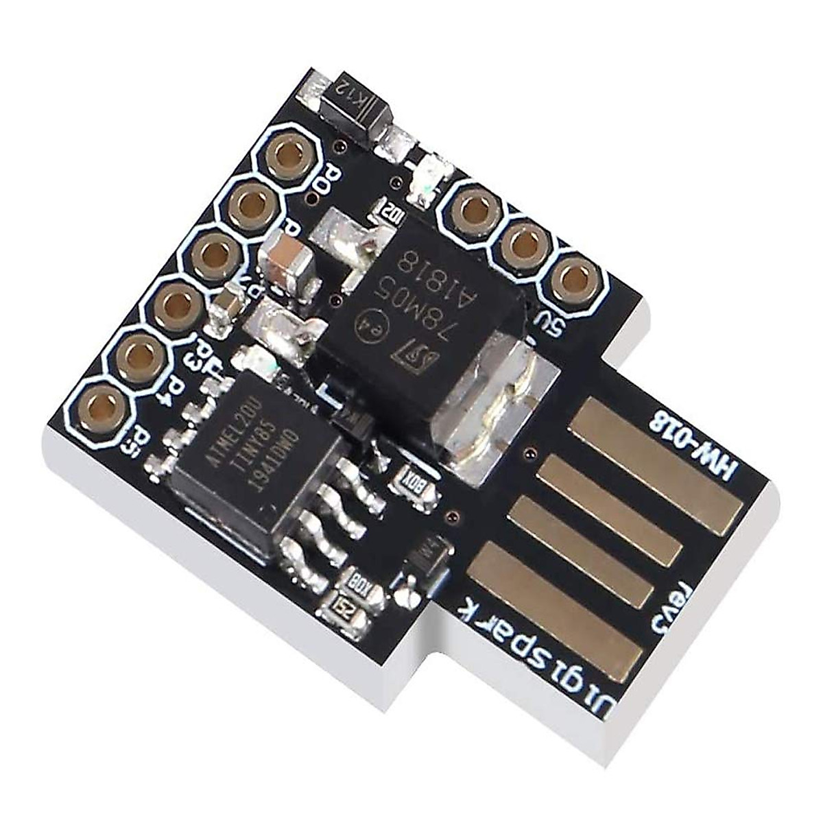 AOICRIE 3pcs Digispark Kickstarter ATTINY85 General Micro USB Development Board Module Compatible