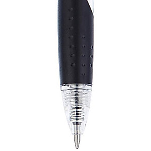 Amazon Basics Retractable Gel Ink Pens - Fine Point Pen, Black, 12-Pack