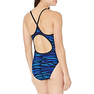 TYR Womens Crypsis Daimondfit, Blue, 32