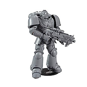 McFarlane Toys Warhammer 40,000 Space Marine Primaris Intercessor Artist Proof Action Figure, Multicolor