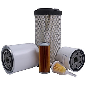 Solarhome Filter Kit LVA21036 Compatible with JD 1025R 60D 260 54D 2025R Compact Utility Tractor