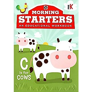 PRE-K - Morning Starters Educational Workbooks - v10