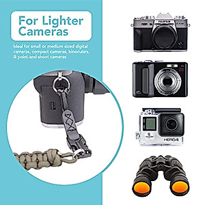 Foto&Tech 2 Pieces Quick Release QD Loop Connector to Camera Neck Strap for Compact Camera, Point-and-Shoot Camera (Style C)