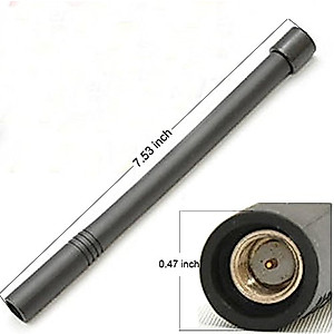 bestkong 5 X VHF Antenna for Yaesu Vertex Standard Radio VX-131 VX-160 VX-180 VX-231 VX-350 VX-351 VX-354 VX-410 VX-420 VX-821