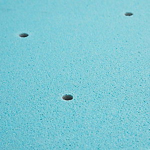 Malouf CARBONCOOL LT + OMNIPHASE Active Night Long—Phase Change Material Advanced Cooling Mattress Topper, Queen, White