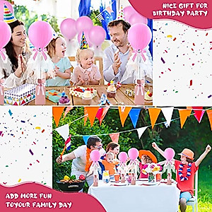 12 Packs Tulle Tutu Balloons with Candy Cake Dessert Box for Baby Shower Centerpieces Girls Birthday Party Wedding Table Decorations, 12 Inches Balloon White Tulle Cover (Pink)