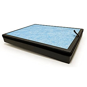 Nispira AP1002 3-in-1 Blue True HEPA Activated Carbon Filter Replacement For Airtok Air Purifier | Remove Odors Smoke | 1 Pack