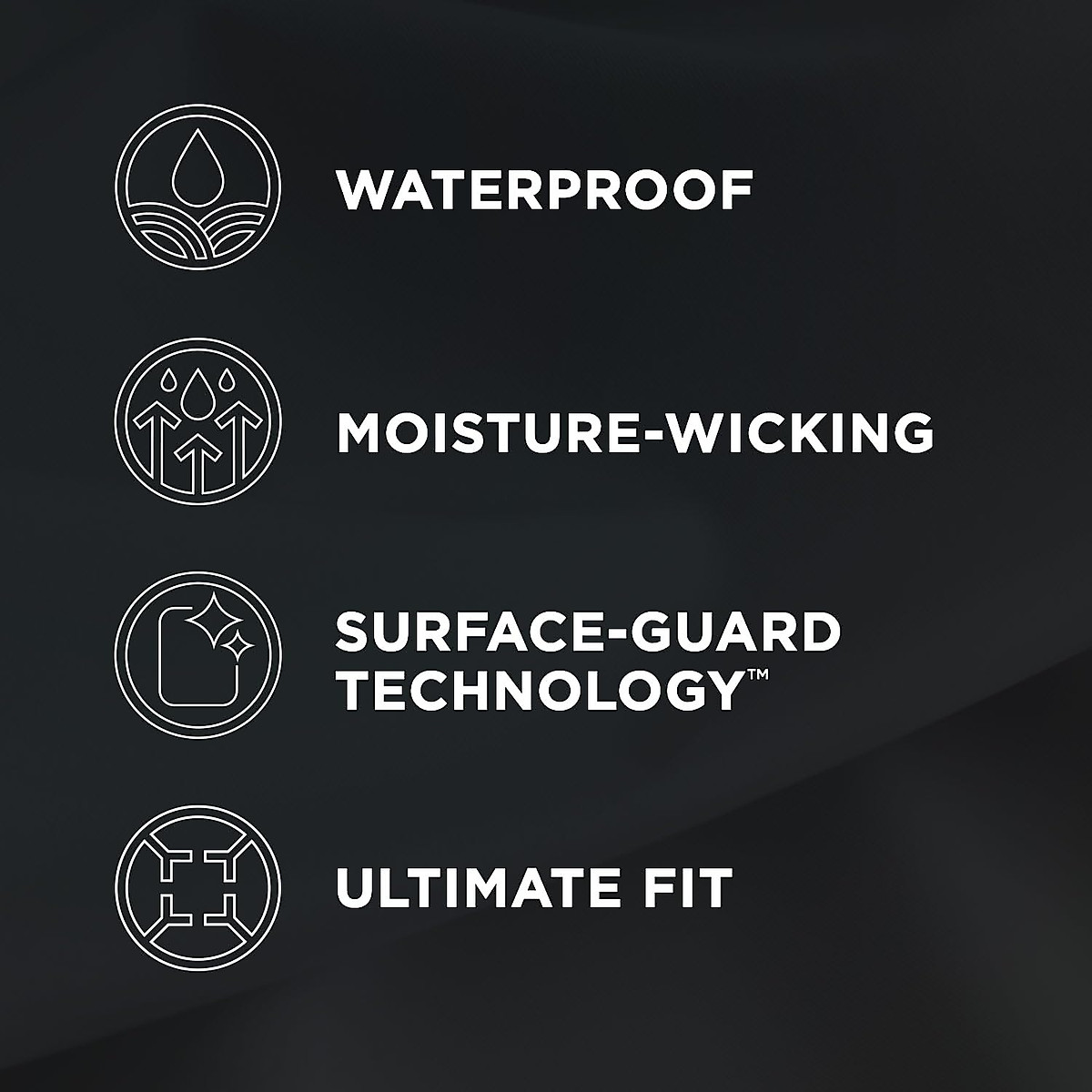 Tempur-Pedic TEMPUR-Protect Waterproof Mattress Protector, Full, White