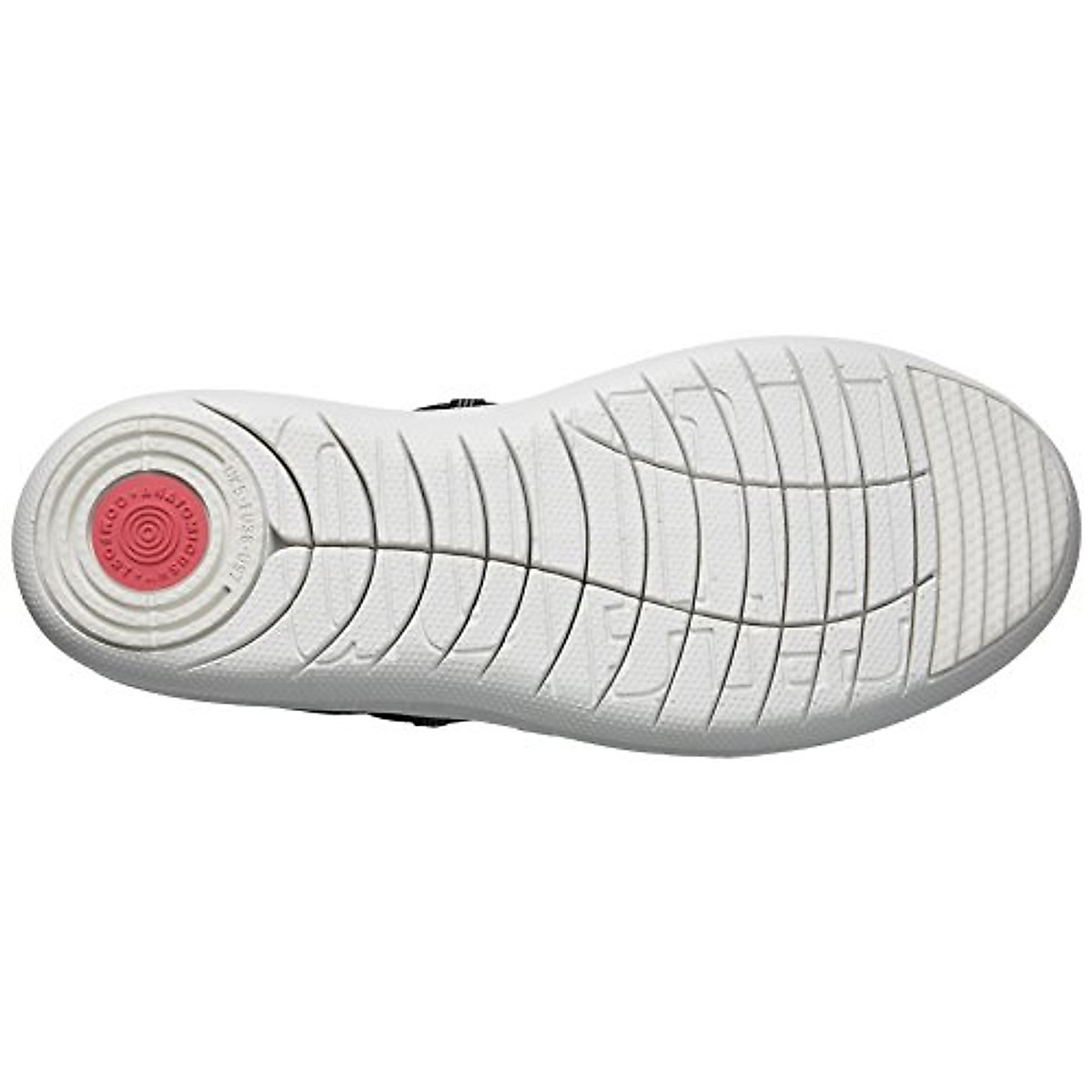 FitFlop Women's Uberknit Slip-ON Ghillie Sneakers Trainers, Multicolour (Black/Soft Grey 546), 3 UK 36 EU