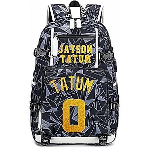 BUGUTKONG Basketball Player Multifunction Tatum Backpack Travel Fans Bag Daypack Laptop Bag Bookbag School Bag Tatumu-a2