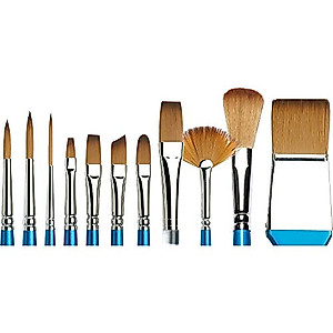 Winsor & Newton Cotman Water Colour Series 111 Short Handle Synthetic Brush, SH #4/0