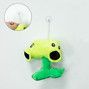 Maikerry 3 Pieces PVZ Plants 1 2 Stuffed Plush Toy, PVZ Figure Doll Gifts Christmas for Kids and Fans