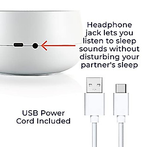 Yogasleep Dreamcenter Multi Sound White Noise Machine with Night Light, Sleep Timer, 26 Soothing Sounds for Travel, Noise Canceling for Office Privacy, Sleep Aid for Adults & Baby, Registry Gift