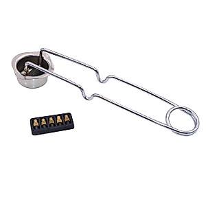 4 pcs Flint Spark Torch Igniter Single Flint Spark Lighter for Propane Torch Striker with 10pcs Flints