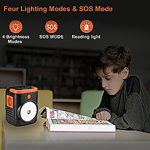 111Wh/30000mAh Portable Power Station, Camping Solar Generator Power Bank with AC Outlet 2USB Ports for CPAP Outdoors Tent Camping RV Fishing Home Laptop Emergency Backup