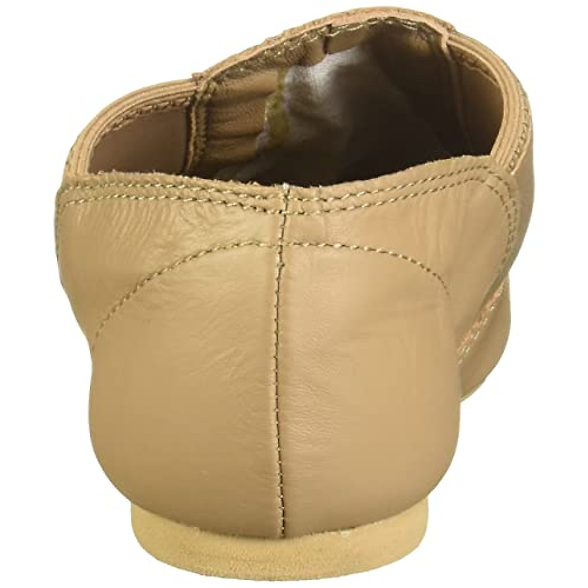 Capezio Women's E-Series Jazz Slip On Shoe, Caramel, 11