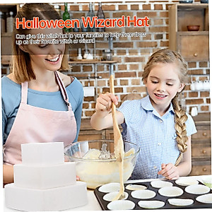 Abaodam 3pcs Bubble Cake Cupcakes Rotating Cake Stand Cake Decorating Cilindros para Fiestas Redondos Blancos Cake Shape Molds Gummy Molds Dummy Accessories to Rotate Wedding White Foam