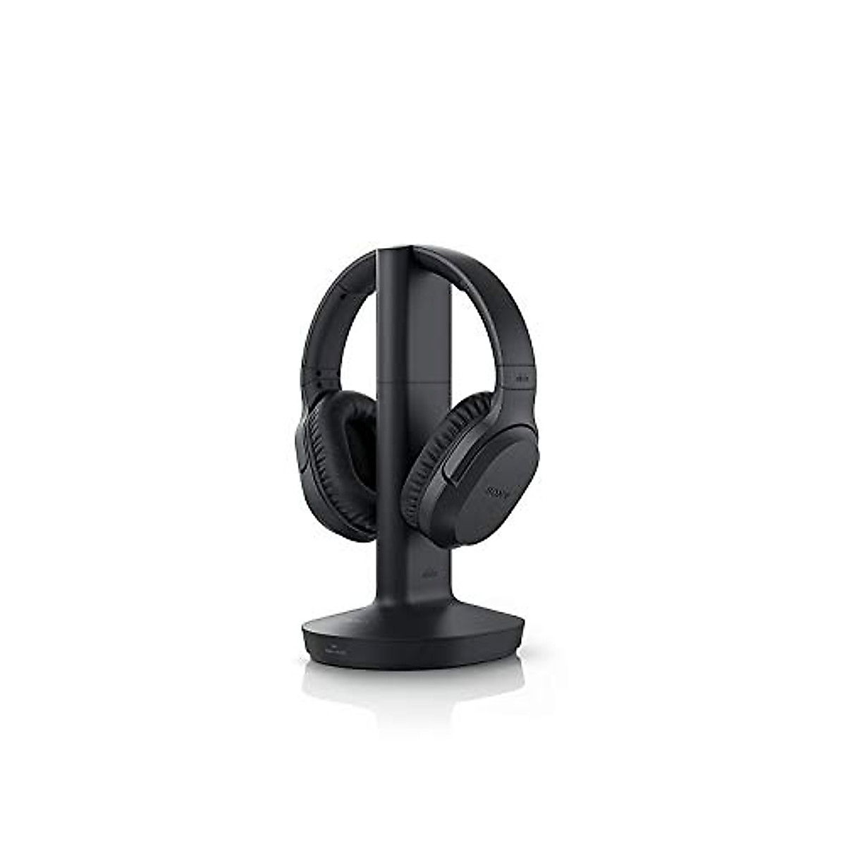 Sony Wireless Headphone & Cable Bundle – Wireless Home Theater Over-Ear Headphones Feature 150-Foot Range, Volume Control, Voice Mode, 20-Hr Battery Life – 6-ft 3.5mm Stereo + NeeGo RCA Plug Y-Adapt