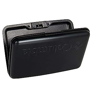 Columbia Men's Metal Hard Case RFID Credit Card Holder Wallet