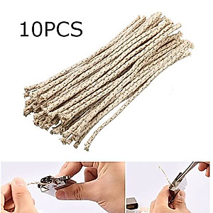CSYANXING 10* Copper Wire Cotton Core Wick Thread Replacement in Dispenser Oil Lighters
