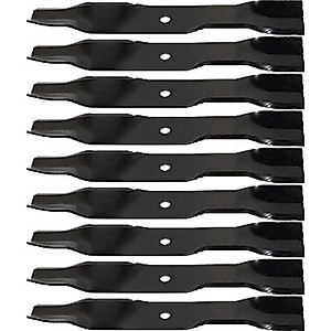 (9 Pack) Premium Medium Lift Replacement XHT Lawn Mower Blade Fits Toro/Wheel Horse 633484 | 17.90625" x 2.5" / 0.625" Hole