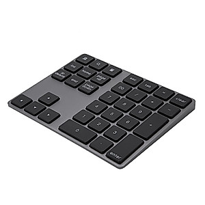 VGEBY 34 Key Numeric Keypad for Computers and Laptops, Portable and , Support,