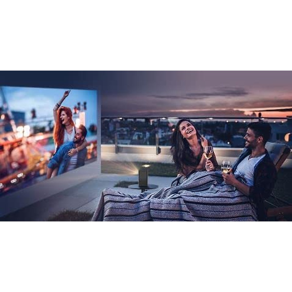 BYINTEK UFO P20 Android 9.0 OS WiFi Portable Smart Projector
