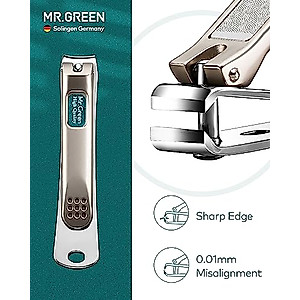 3 pcs Nail clippers set stainless steel nail clippers & slant edg Toenail Clipper Cutter for men and women