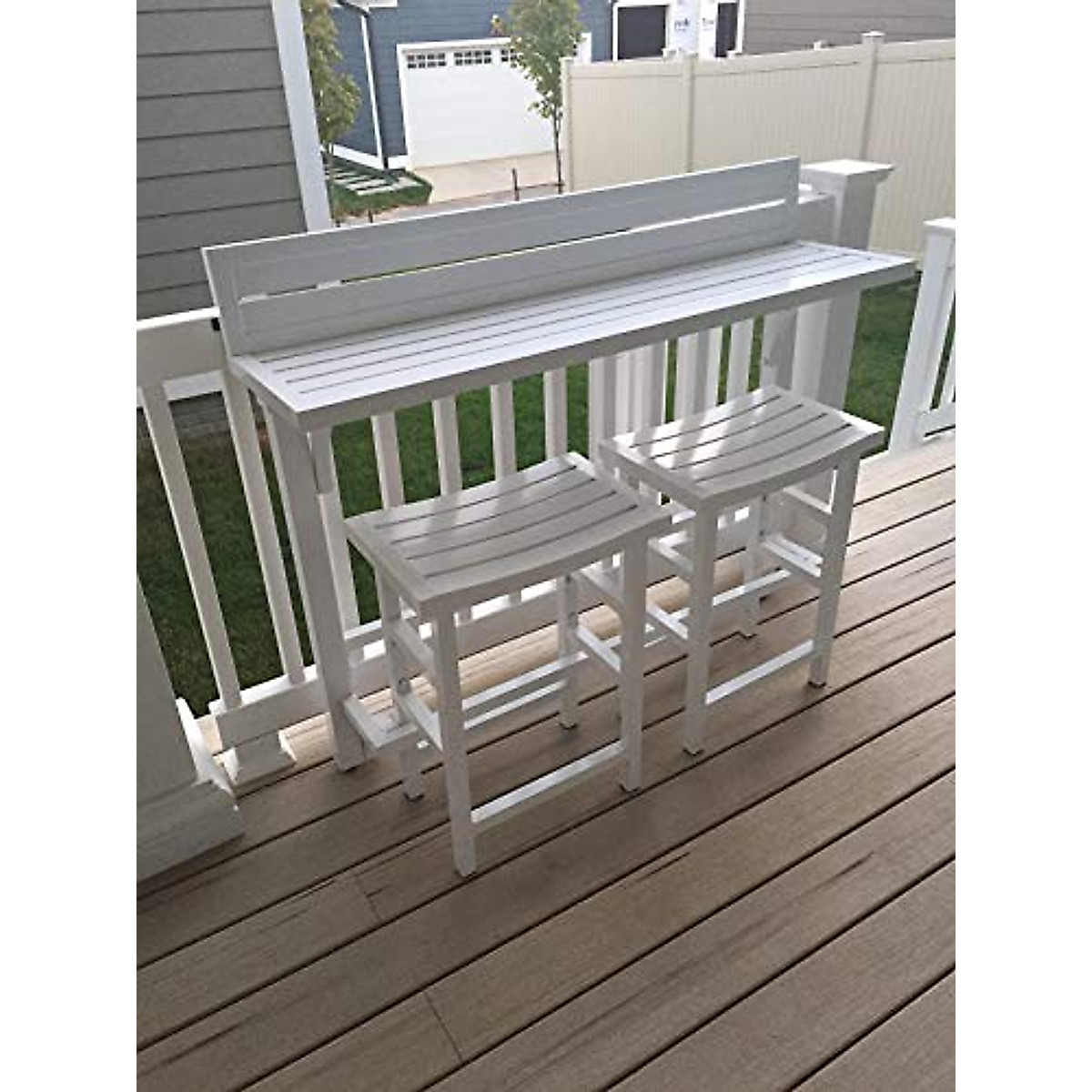 MIYU Furniture 3-piece Balcony Bar – Lily