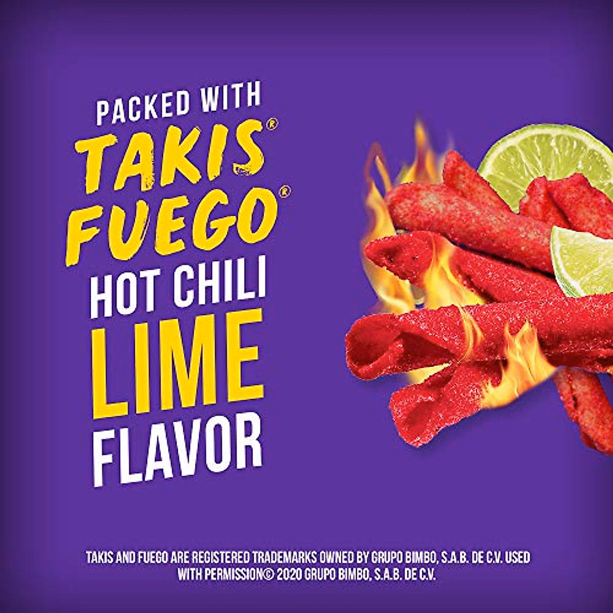 BIGS Takis Fuego Sunflower Seeds, Hot Chili Lime Flavor, Keto Friendly Snack, 5.35 oz. (Pack of 8)