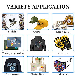 Welacer DTF Transfer Film Paper - A4(8.4" x 11.7") 25 Sheets Double-Side Matte Clear Pretreat Sheets, PET Heat Transfer Paper for Epson Inkjet Printer Direct Print on T Shirts Textile