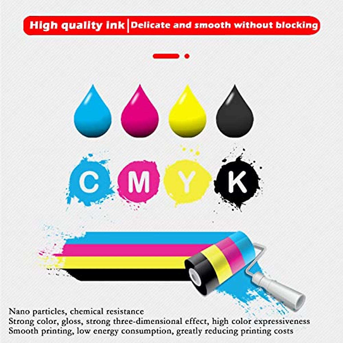 JJRY 973X Link Cartridge for HP,Compatible with 452DN 452DW 477DN 477DW 552DW 577DW 577Z 352DW 377DW 352DN 357DN Printer,high Yield Cartridges Combination