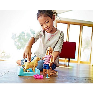 Barbie Newborn Pups Doll & Pets