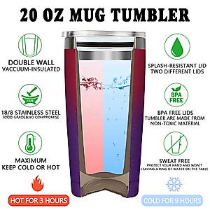 Fufandi Mom Gifts from Daughter - Mothers Day Gifts for Mom - Fathers Day Gift for Dad from Son, Kids, Child - Christmas Birthday Gifts Tumbler Cup