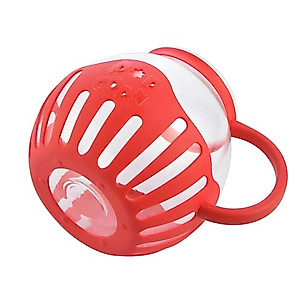 Popcorn Machine - Popcorn Maker & Microwave Popcorn Popper - Borosilicate Glass 3-in-1 - Silicone Lid, Dishwasher Safe, BPA Free 1.5 Quart Snack Pop Corn Air Poppers