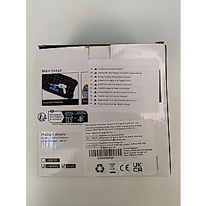 Keyboard Cleaner Powerful Rechargeable Mini Vacuum Cleaner, Cordless Portable Vacuum-Cleaner Tool for Cleaning Dust, Hairs, Crumbs, Scraps for Laptop, Piano, Computer, Car, Makeup Bag, Pet House