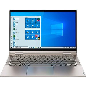 Lenovo Yoga C740 2-in-1 14" FHD Touchscreen Laptop | Backlit Keyboard | Core i5-10210U | Webcam | USB-C | Amazon Alexa | Integrated Intel UHD Graphics | Windows 10 | Mica (8GB RAM | 1TB PCIe SSD)