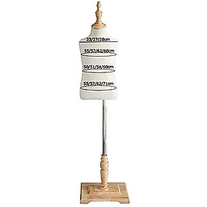 Tailors Dummy Child Mannequin Torso with Wooden Tripod Stand |for 2-8 Years Old Kids Clothing Dress Form Display Dressmakers Dummy