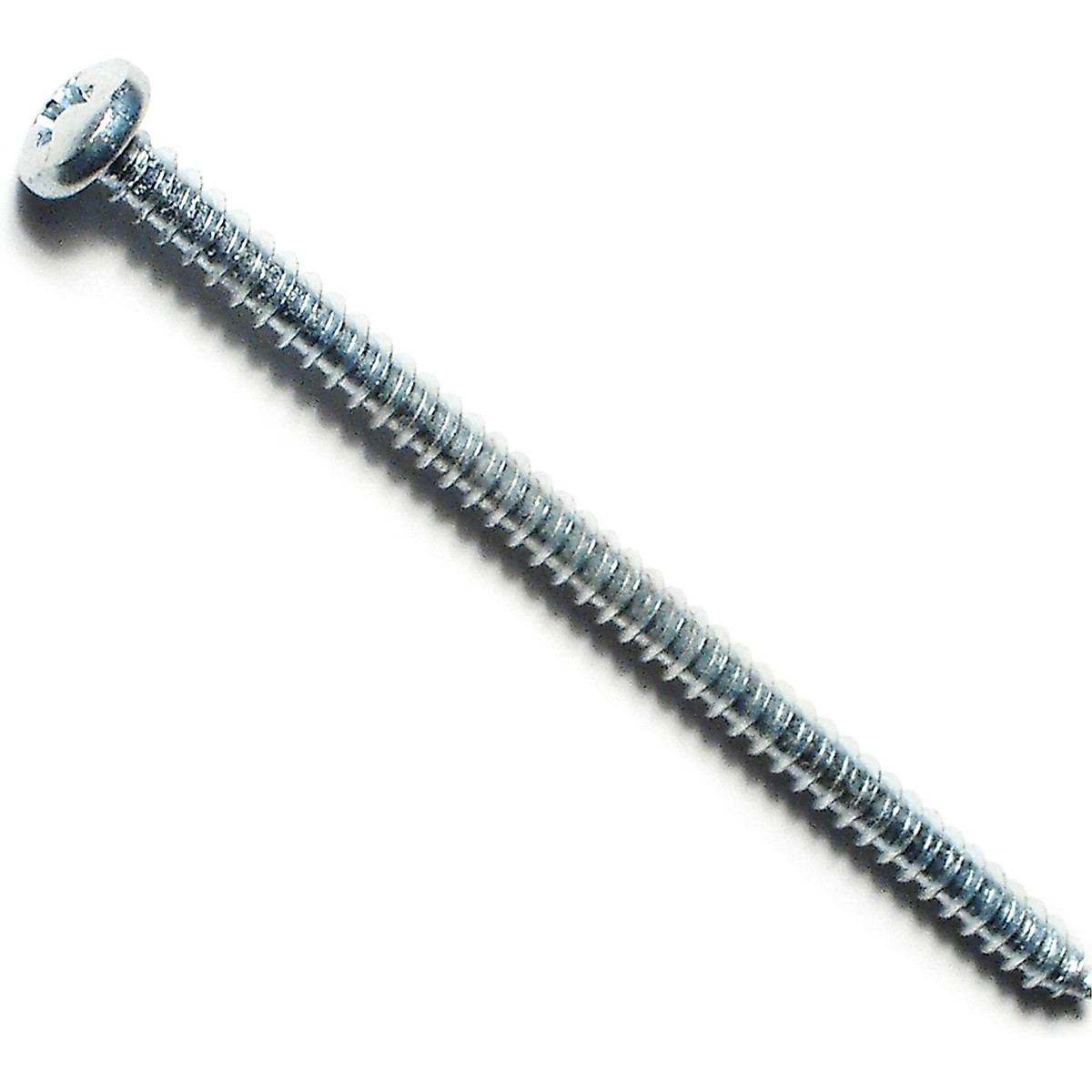 Hard-to-Find Fastener 014973297749 Phillips Pan Sheet Metal Screws, 6 x 2-1/2, Piece-100, zinc