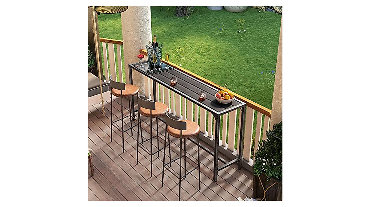 ODK 55” Outdoor Bar Table – Weather Resistant & Stylish