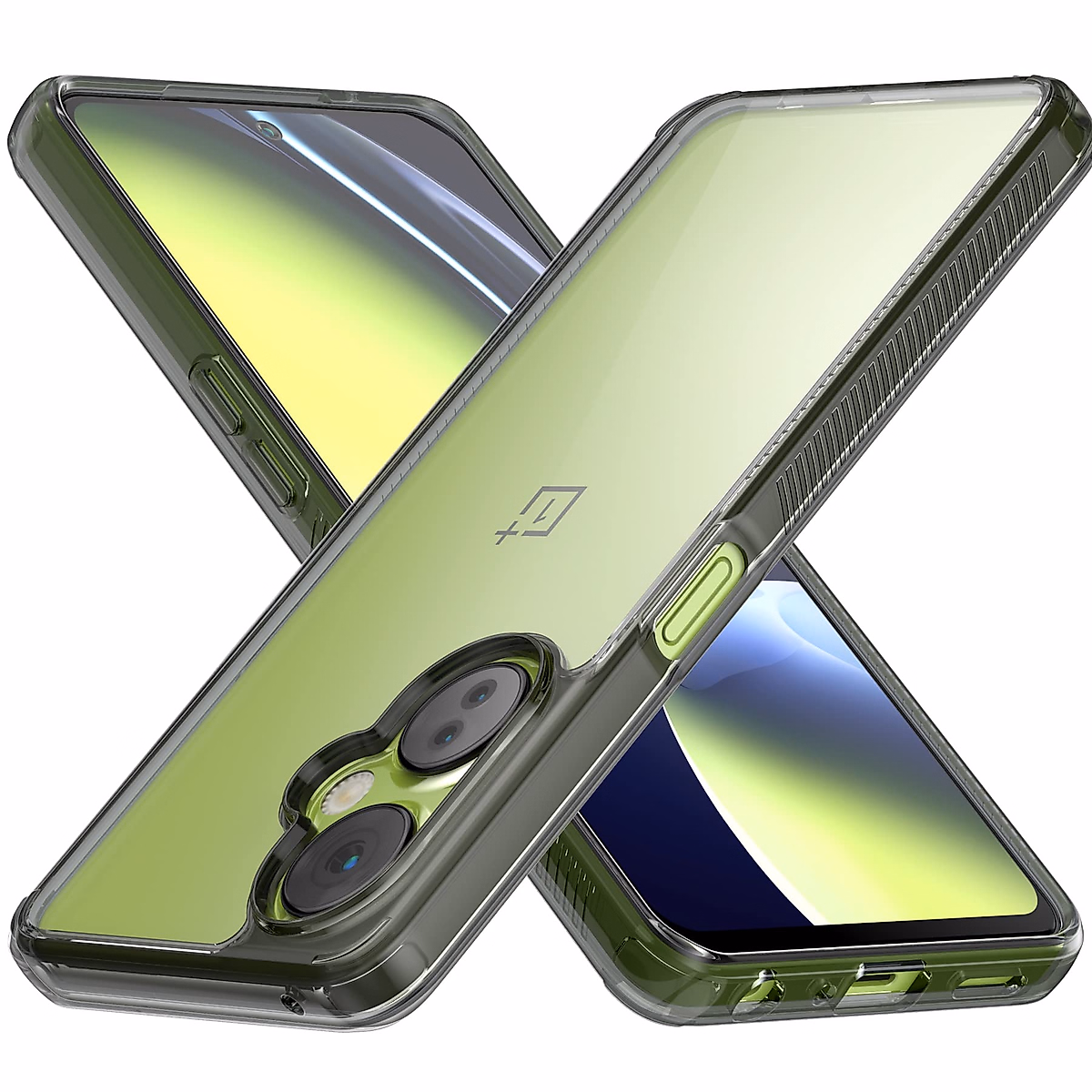 Foluu for OnePlus Nord N30 5G/OnePlus Nord CE 3 Lite 5G Case, Hard PC Back & Soft TPU Bumper Protective Shockproof Case for OnePlus Nord N30 5G 2023