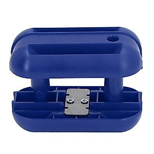 Carbon Steel Blades, Double Sided Edging Machine for Wood Veneer, ABS Material, Ergonomic Design, High Work Efficiency, Long Service Life (Blue)