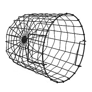 RXMORI Iron Wire Laundry Hamper, Nusery Storage Basket Bin, Bathroom Iron Dirty Clothes Laundry Basket Storage Holder Organizer, Laundry Sorter Clothes Basket Organizer