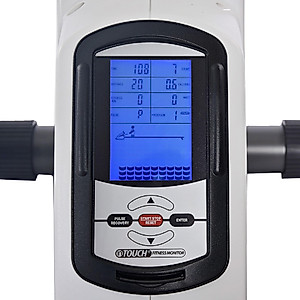 Avari Stamina Products 12 Program Cardio Exercise Monitor Magnetic Rower Machine