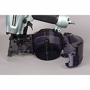 Metabo HPT Coil Siding/Framing Nailer | Pro Preferred Brand of Pneumatic Nailers | 15 Degree Magazine | Accepts 1-3/4-Inch to 3-Inch Nails | Ideal for Light Framing, Siding & Sheathing | NV75A5