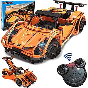 WISEPLAY STEM Projects for Kids Ages 8-12 - 421 pcs RC Car Kits to Build - 10 Year Old Boy & Girl Gift Idea - STEM Building Toys for Boys Age 8-12 - Engineering Toys for Kids 8-10 - Build Your Own Car
