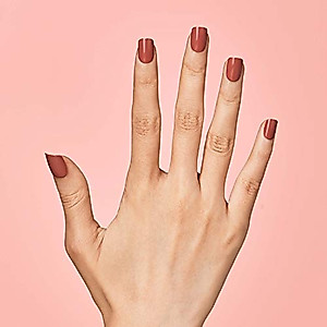 KISS imPRESS Color Polish-Free Solid Color Press-On Nails, PureFit Technology, Short Length, Platonic Pink', Includes Prep Pad, Mini Nail File, Cuticle Stick and 30 Fake Nails