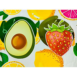 30pcs Tutti Frutti Hanging Swirls Decorations Summer Fruit Party Ceiling Streamer for Fruit Theme Party Supplies Birthday Baby Shower Favor Spiral Ornaments