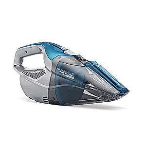 Dirt Devil QuickFlip Wet Dry Held Cordless Vacuum Cleaner, Rechargeable Small Hand Vac, Lightweight, BD30225, Blue, No Size